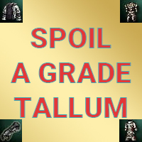 Tallum plate armor spoil, споил таллум хеви, таллум сет части
